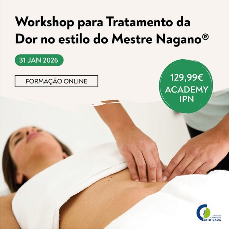 Workshop para Tratamento da Dor no estilo do Mestre Nagano ...